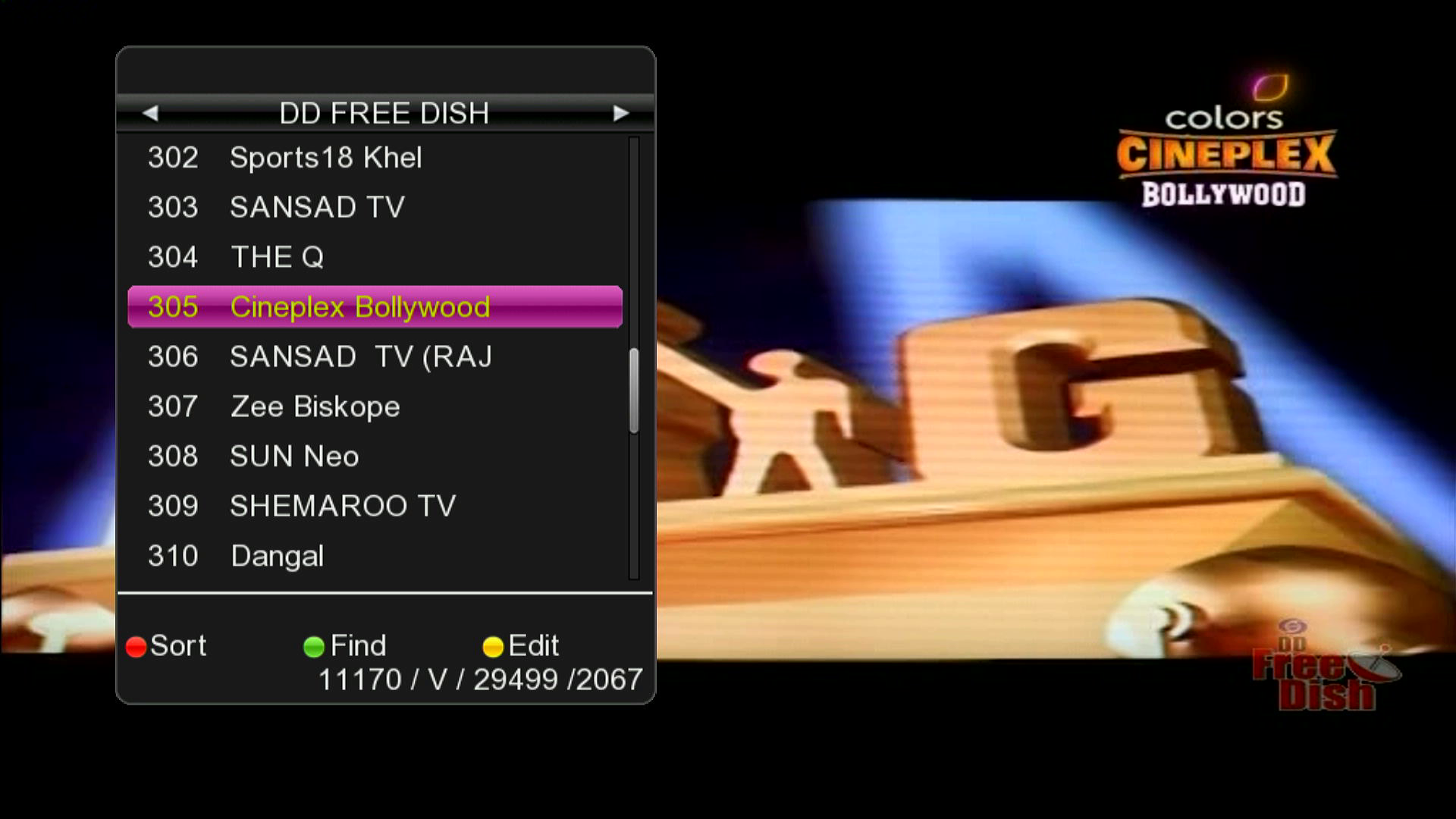 DD Free Dish Channel List 2025 - MPEG-2/4 SD/HD Channels & Services - Sahil Free Dish
